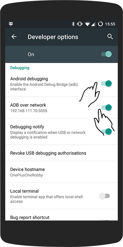 Get Rid Of Cables And Remote Debug Your Android Device